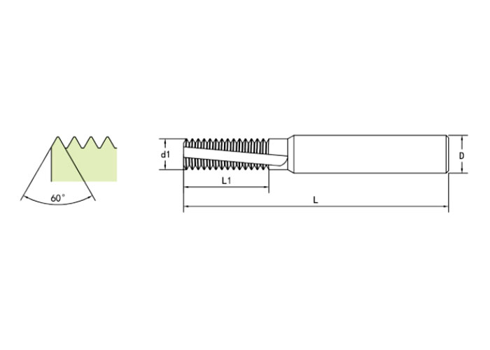 Full Teeth ST Series Solid Carbide Thread Mill for Titanium & Stainless ...